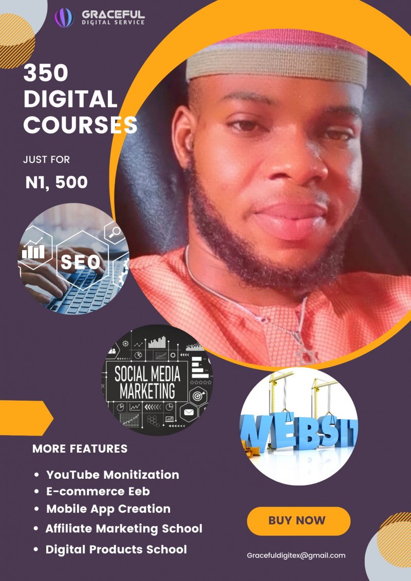 Buy 350+ Digital courses by Bakare Temitope on Selar