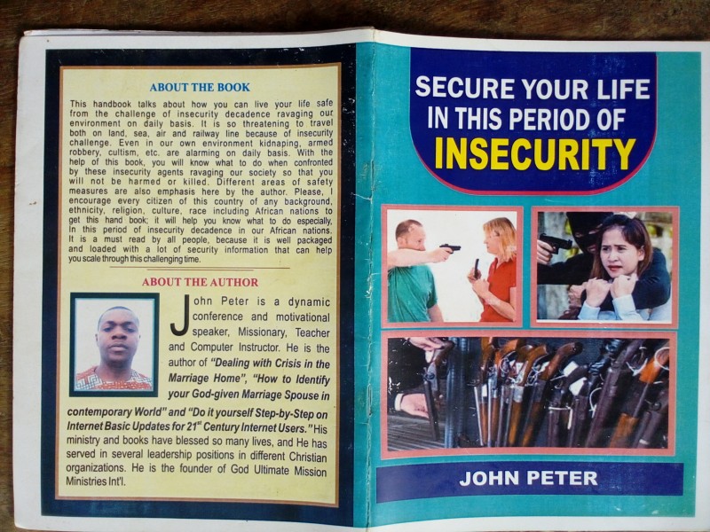 Buy SECURE YOUR LIFE IN THIS PERIOD OF INSECURITY by John Peter on Selar