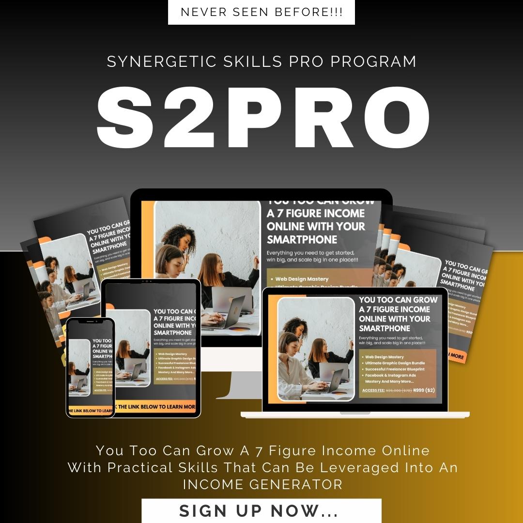 Buy Synergetic Skills Pro Program [S2PRO] by HIGH-INCOME SKILLS TO PROFIT ACADEMY [HISTP ACADEMY ...