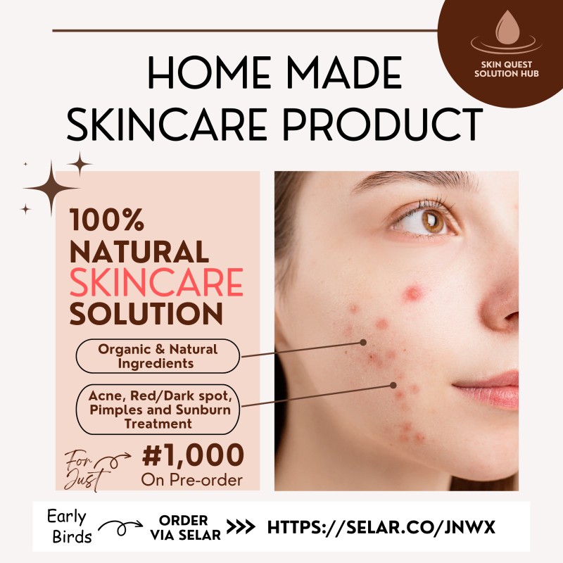 Buy Natural HomeMade Skin Care Solution by Habeeb kazeem on Selar