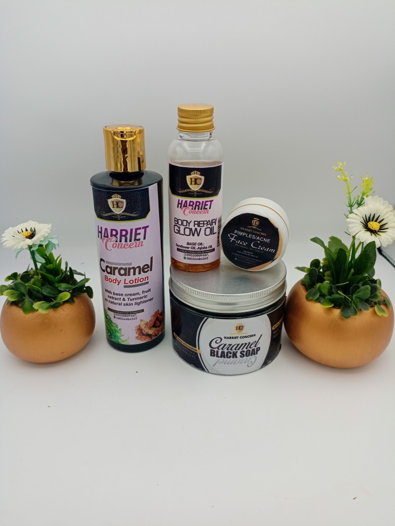 Buy CARAMEL BODY SET by Harriet Onankhinon on Selar