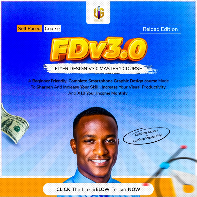 Buy FLYER DESIGN V3.0 MASTERY COURSE by Ogunronbi Hezekiah Bukola on Selar
