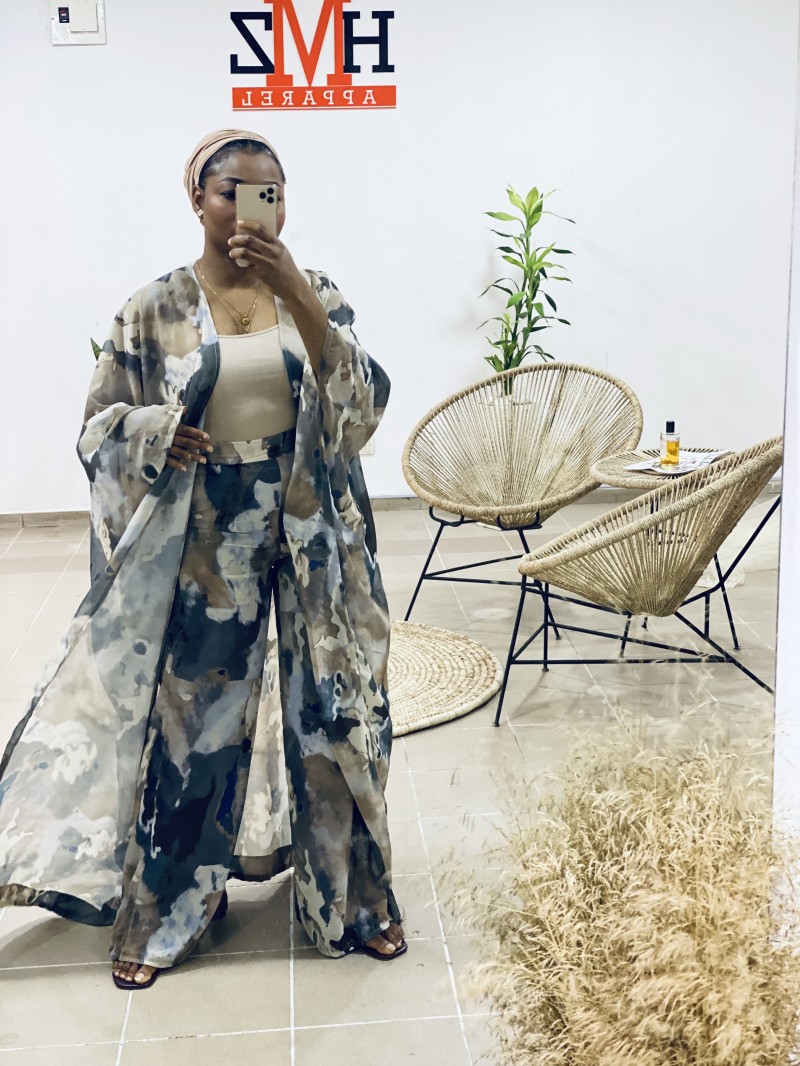 Buy THE UNIQUE KIMONO by HMZ Apparel on Selar