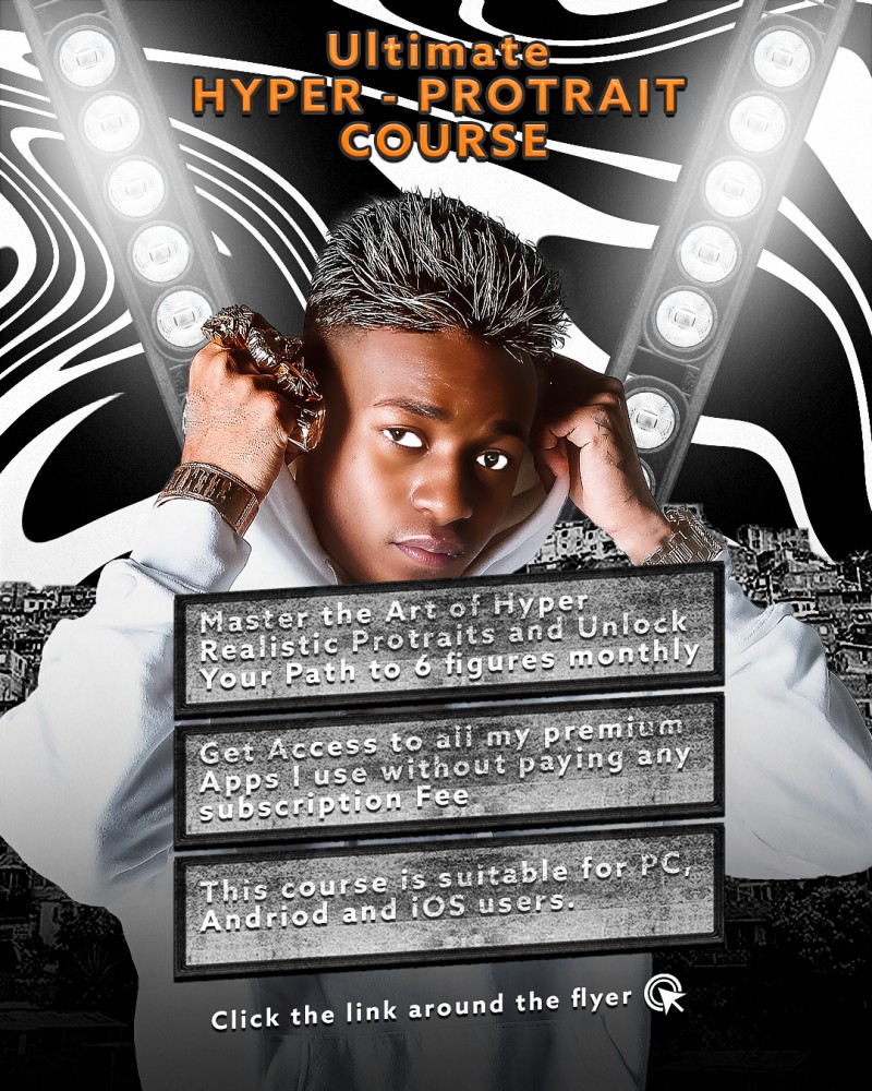 Buy ULTIMATE HYPER REALISTIC PORTRAIT COURSE by Tobiloba Obisesan on Selar