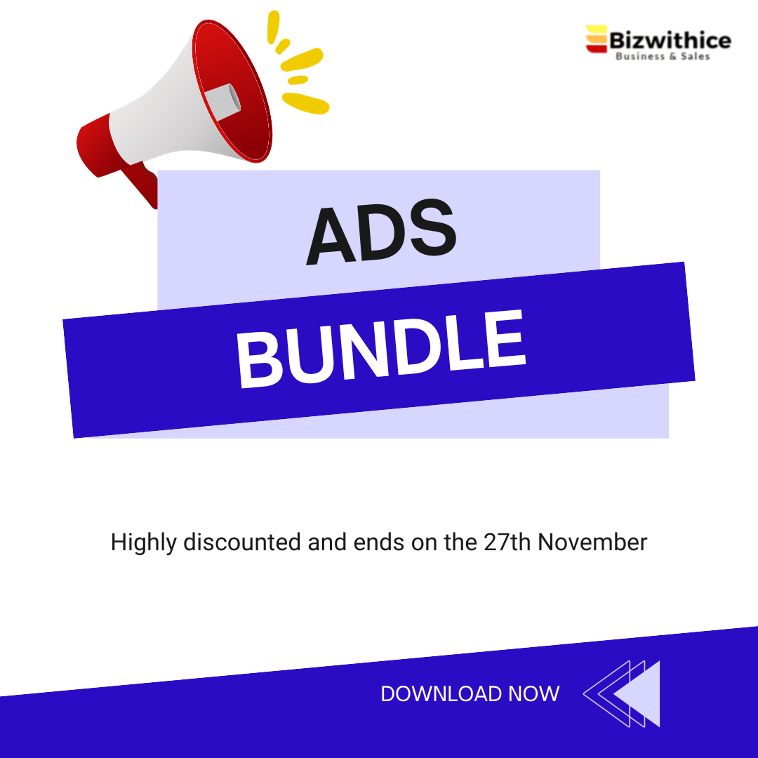 Buy Ads Bundle by Bizwithice on Selar