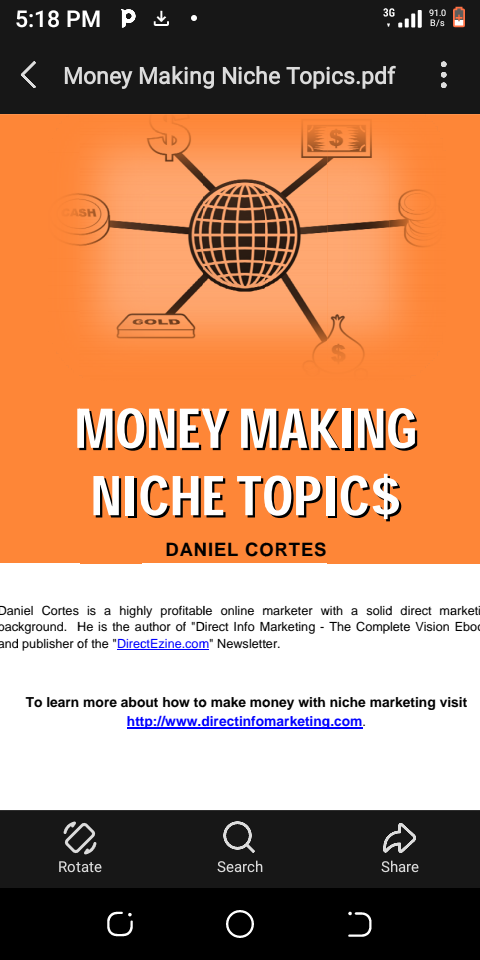 Buy Money marking niches topics. by ijeoma iroka on Selar