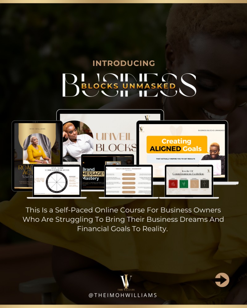 Buy Business Blocks Unmasked Online Mini-Course by Imoh WIlliams on Selar