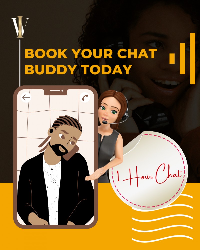 Buy Chat Buddy With Imoh Williams (1 Hour) by Imoh WIlliams on Selar