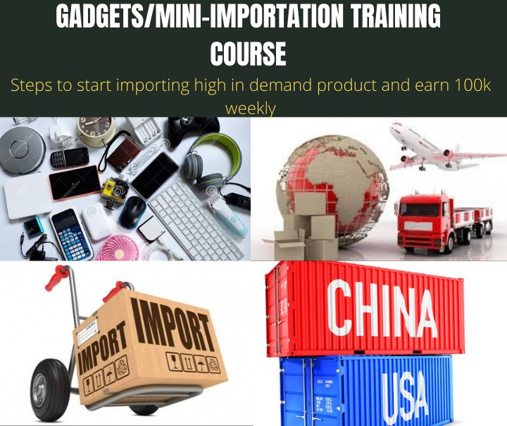 Buy Mini importation training course by 7light system.ng on Selar