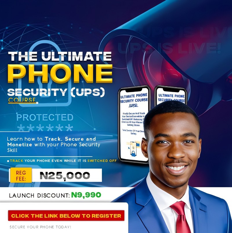 Buy ULTIMATE PHONE SECURITY COURSE UPS by Isah Joseph on Selar