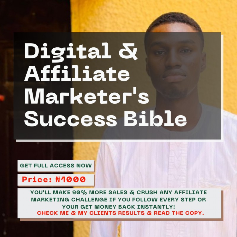 Buy DIGITAL MARKETER'S BIBLE ALL OUR ADS SECRETS REVEALED IN ONE BUNDLE. by Isilakar Nwachukwu ...