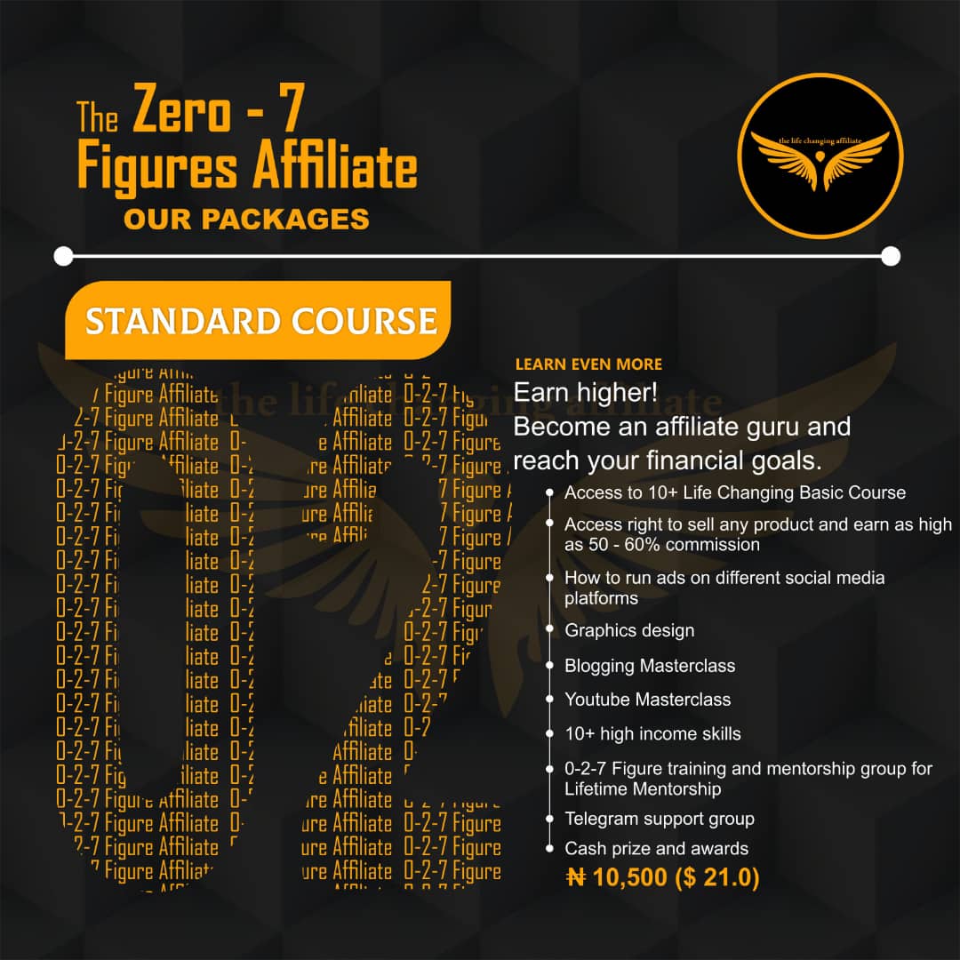 Buy Standard course by Islameedah on Selar