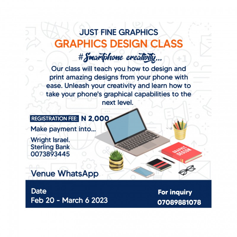 Buy Just fine Graphics Disgne Training by Wright israel on Selar
