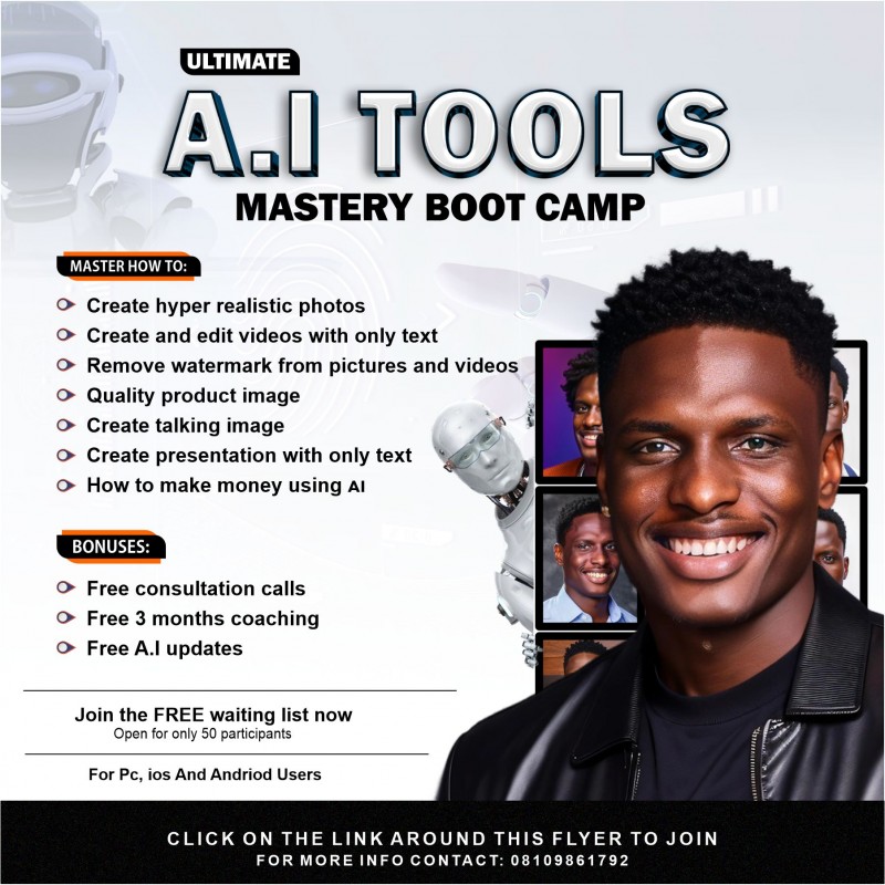 Buy Ultimate A.I tools mastery course by Israel Sunday John on Selar