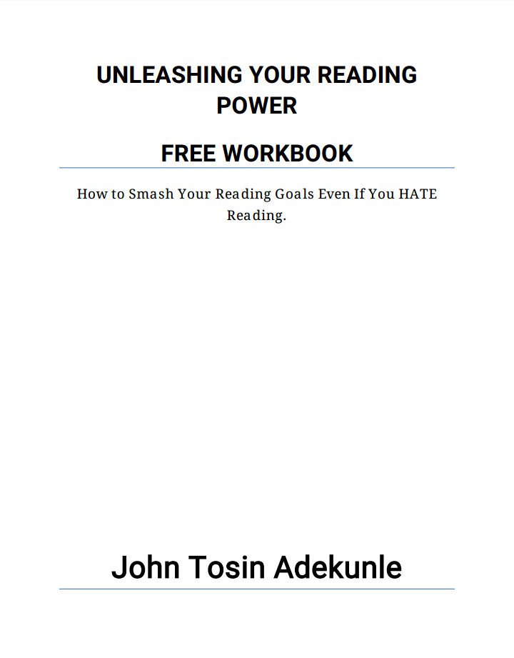 Get Unleash Your Reading Power Workbook by John Tosin Adekunle on Selar