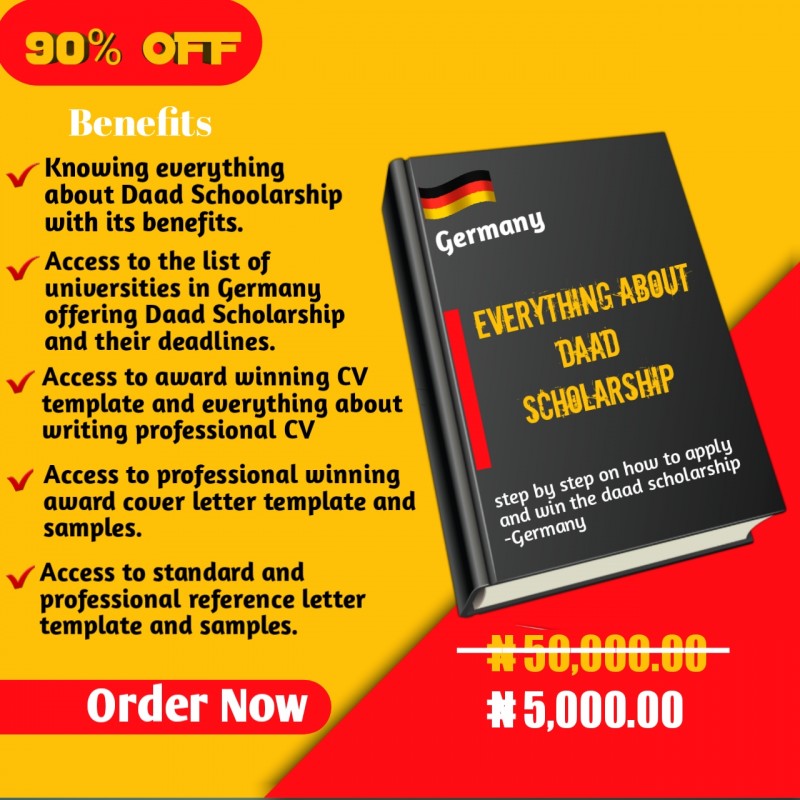 Buy DAAD Scholarship by Japa Global Experts on Selar