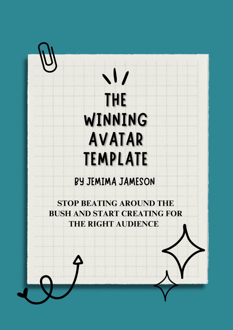 Buy The Winning Avatar Template by Jemima Jameson by Jemima Jameson on ...