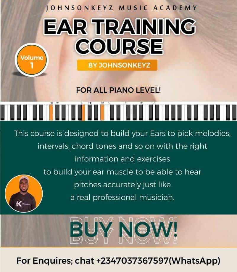 Buy Ear Training Music Course Daily Ethics for Growth by Olusegun ...