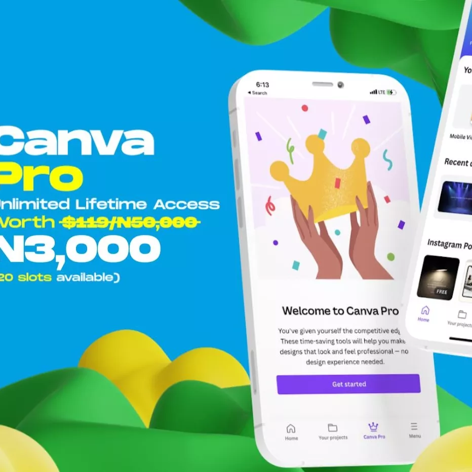 Subscribe CANVA PRO ACESS by JolaBiz on Selar