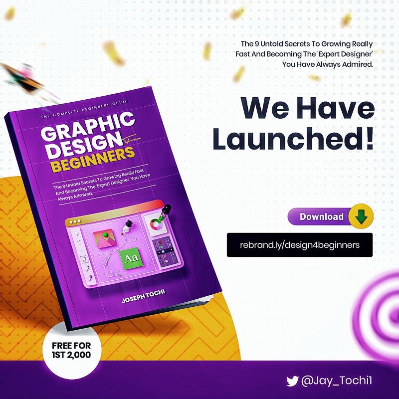 Get Graphic Design For Beginners by Joseph Tochi on Selar.co