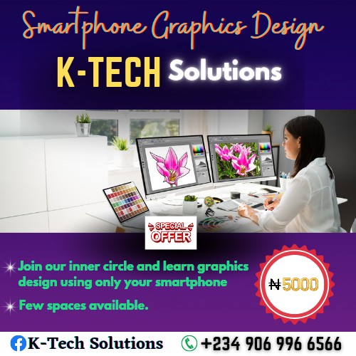 Buy Graphics Design with Smartphone by K-Tech Solutions on Selar