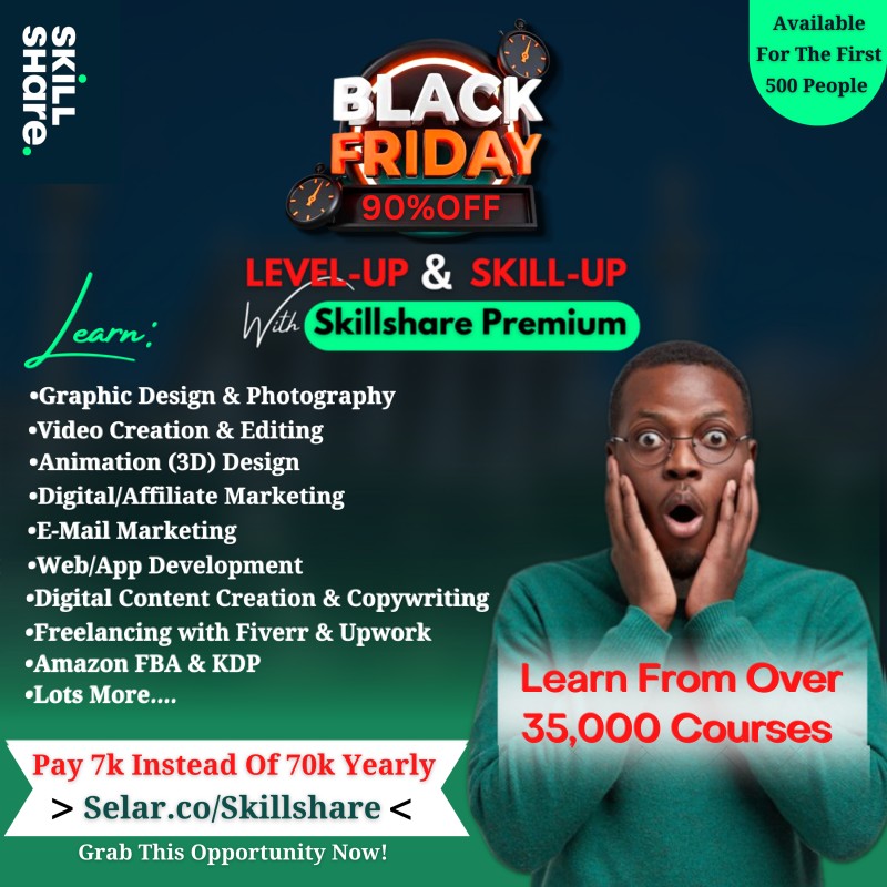 Buy Skillshare by David Inyang on Selar