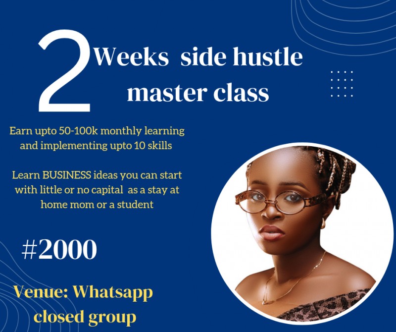 Buy SIDE HUSTLE by Collins favour on Selar