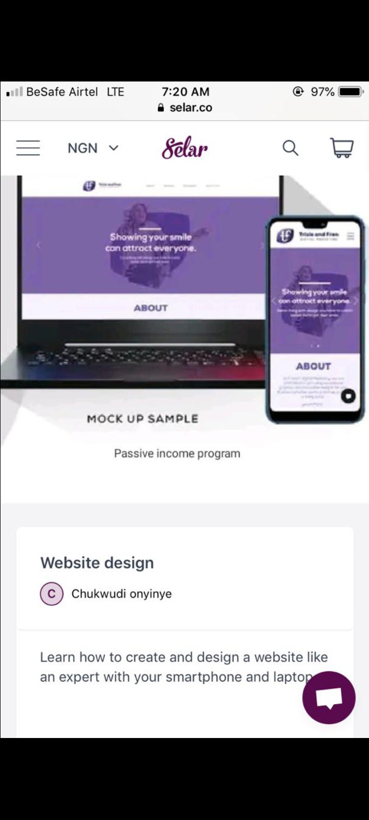 Buy Website design by Kelvin precious on Selar