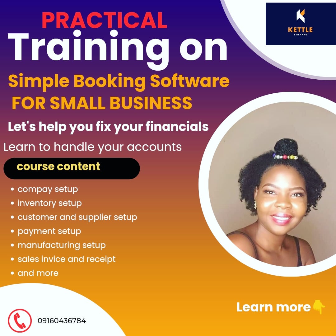 Buy Financial Growth book keeping Training by Chioma Kessiena Johnson ...
