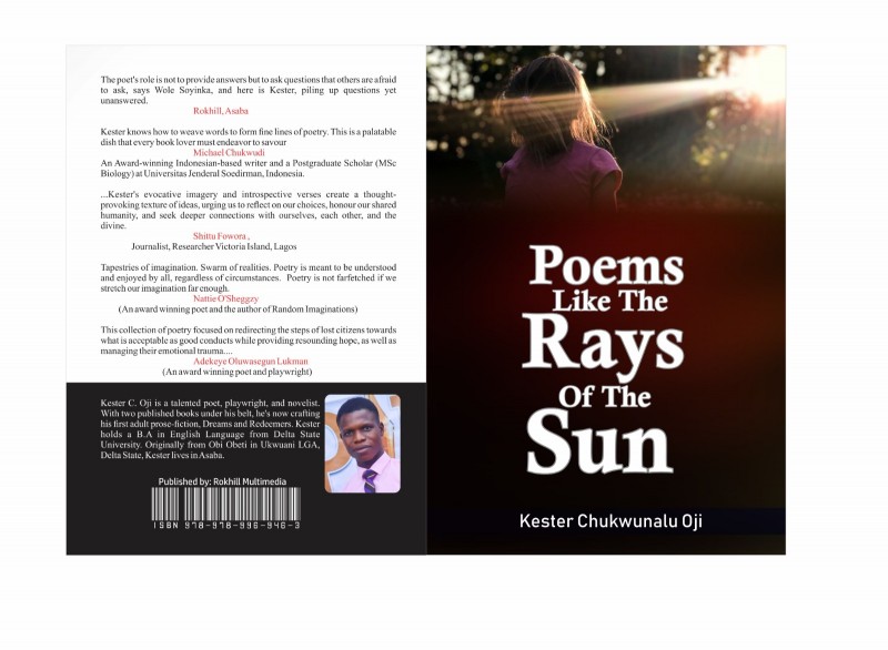 Buy Poems Like The Rays Of The Sun by Kester Chukwunalu Oji on Selar