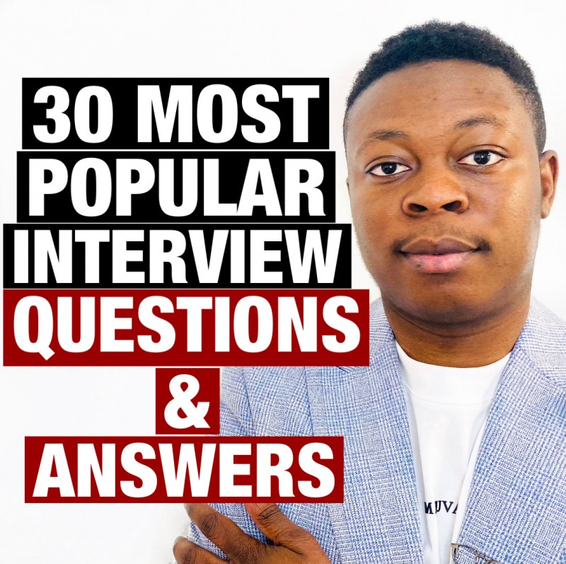 Get 30 MOST POPULAR INTERVIEW QUESTION & ANSWER by Kolade Alabi on Selar