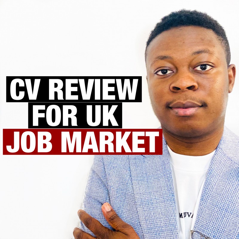 Buy CV REVIEW FOR UK JOB MARKET - 30Mins Session by Kolade Alabi on Selar