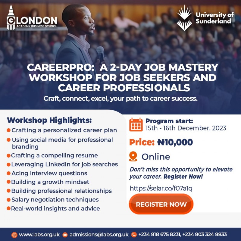 Buy CareerPro: 2-Day Job Mastery Workshop for Job Seekers and Career ...