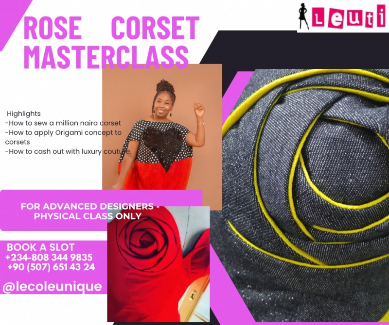 Buy Rose Corset Masterclass by LEcole Unique on Selar