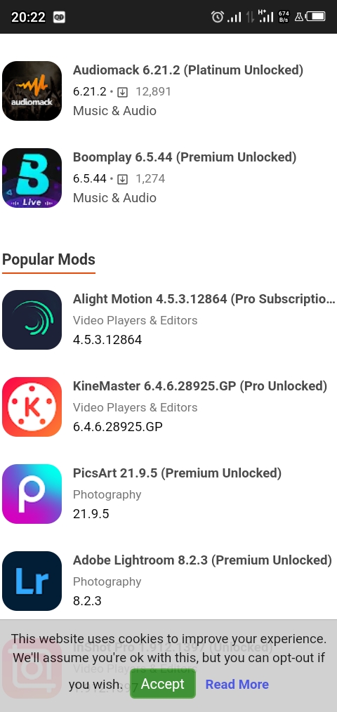 Buy ALL PREMIUM APPS WITH FULLY LOADED COURSES by Live large enterprise ...
