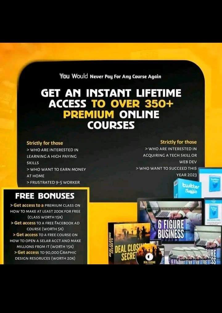 Buy 350 courses in 1 by ANAELE DANIEL on Selar