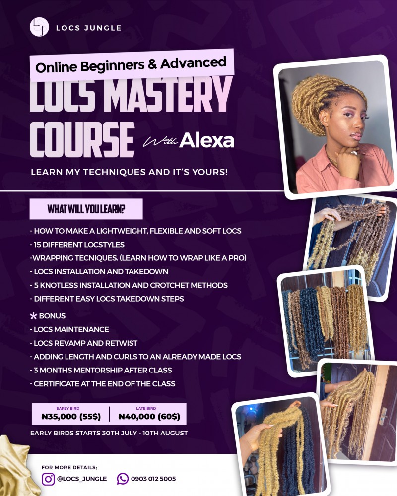 Buy FOUNDATIONS AND FUNDAMENTALS OF LOCS MAKING by LOCS JUNGLE on Selar