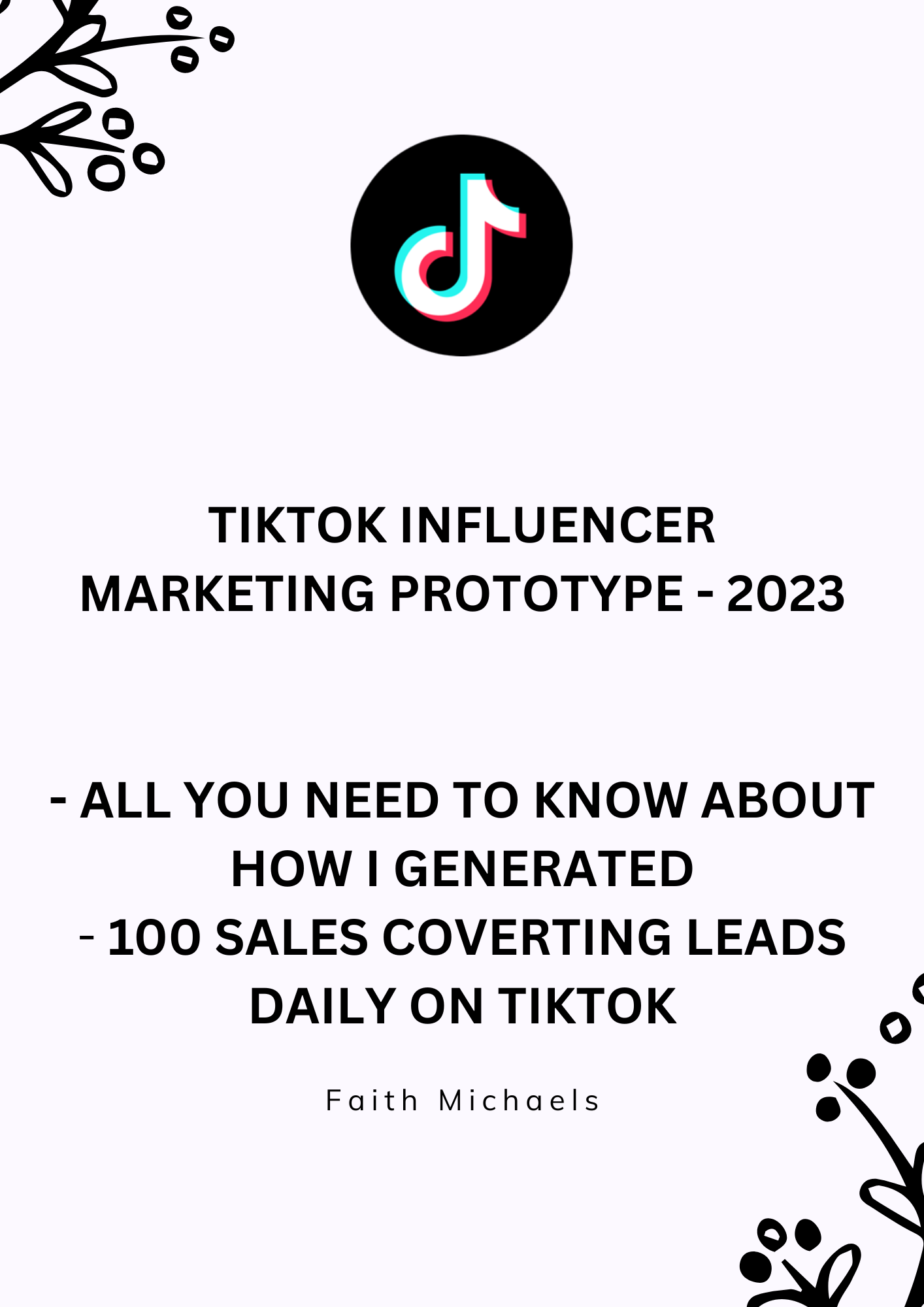 Buy TikTok Influencer Marketing Blueprint-2023 by Lotus Media on Selar