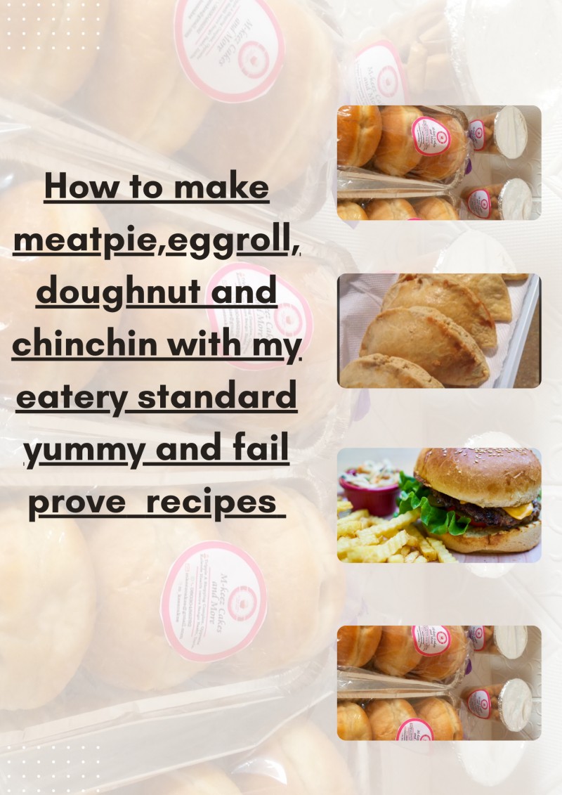 Buy How to make eatery standard snacks by Adegboye Bola Bilikis on Selar