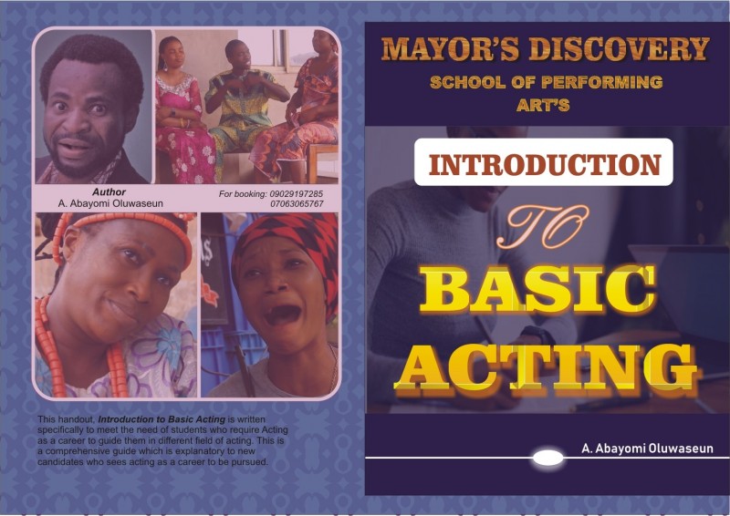 Buy INTRODUCTION TO BASIC ACTING by MDC School Of Performing Arts Arts ...