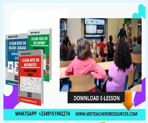 Buy Complete Secondary School Lesson Note For JSS1-SS3 by MD Teachers ...