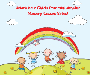 Buy Nursery Lesson Note for Nursery 1,2,3 by MD Teachers Resources on Selar