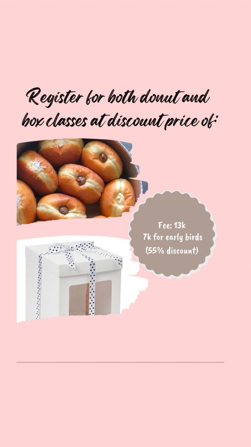 Buy Joined donut and boxes class by Maimuna Alkasim Musa on Selar