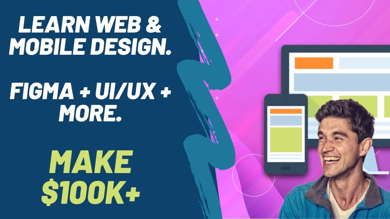 Buy Complete Web & Mobile Designer in 2022: UI/UX, Figma (Updated 5-2023) by GFM SELECT COURSE ...