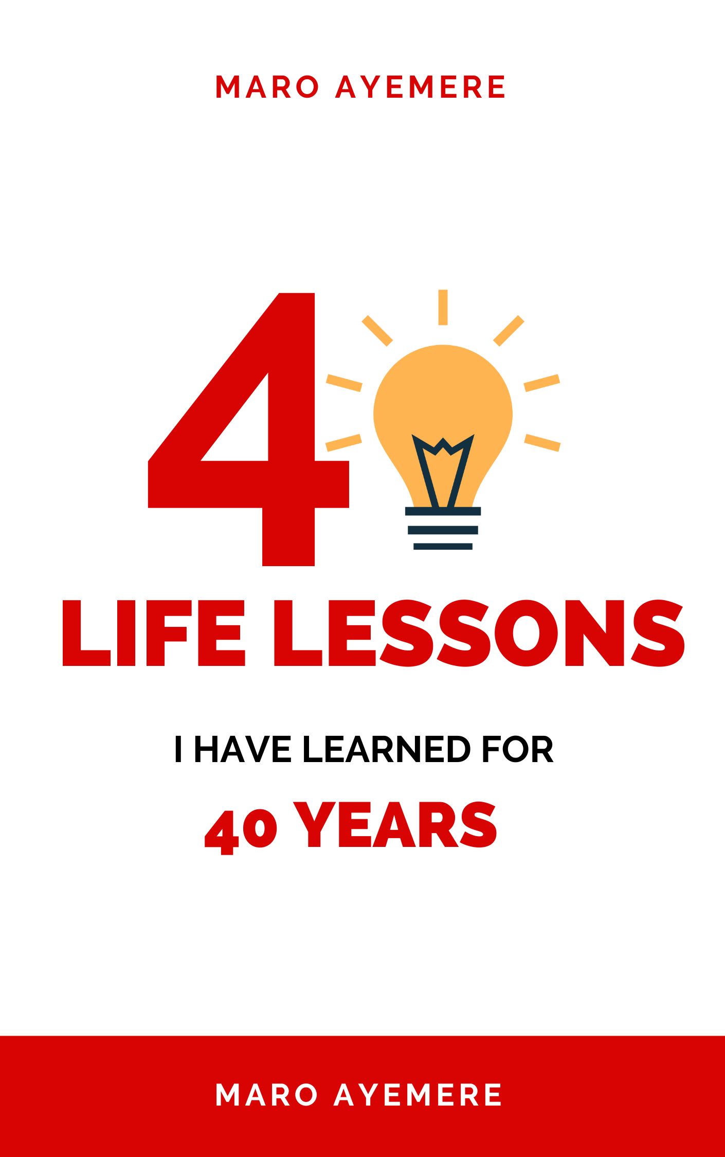40 Life Lessons Learned By Age 40 – AVKIU