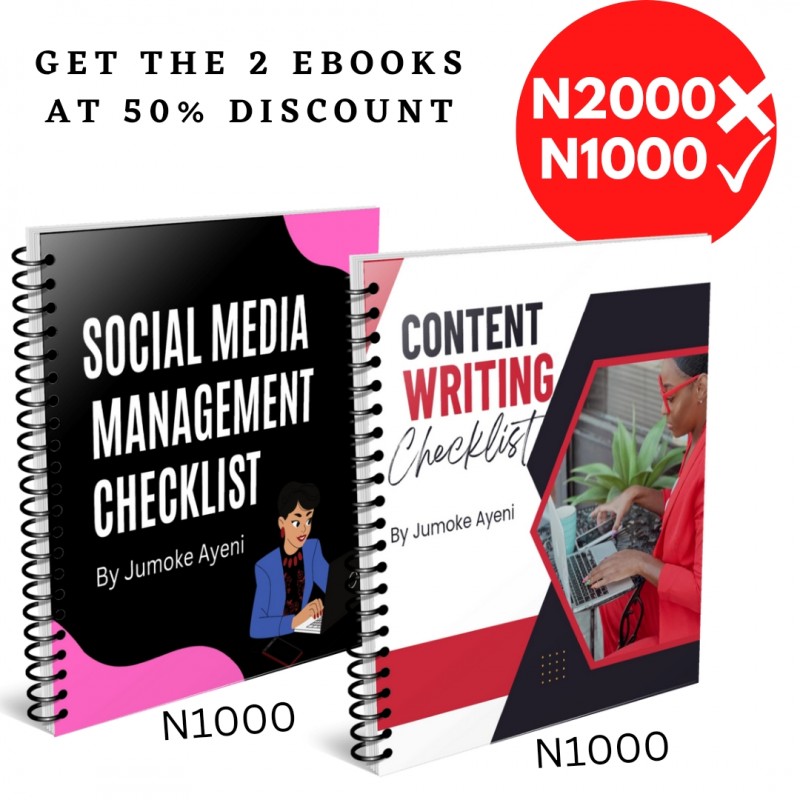 Buy 2 Ebooks Combo by Jumoke Lawal on Selar