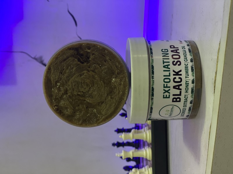 Buy EXFOLIATING BLACK SOAP by Medcare ng on Selar