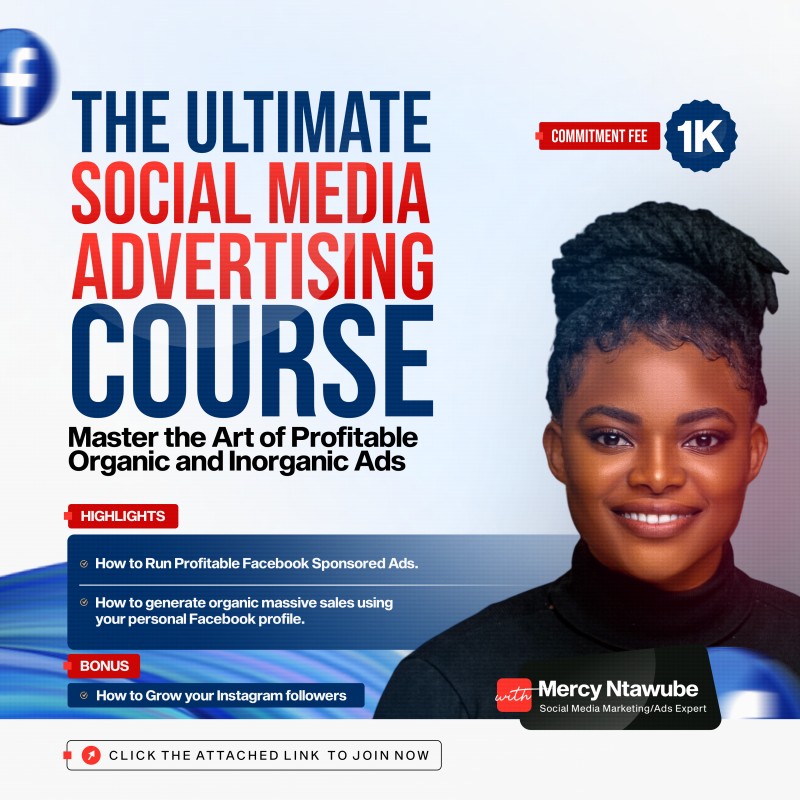 Buy Ultimate Social Media Advertising Course by Marketing With Mercy on ...