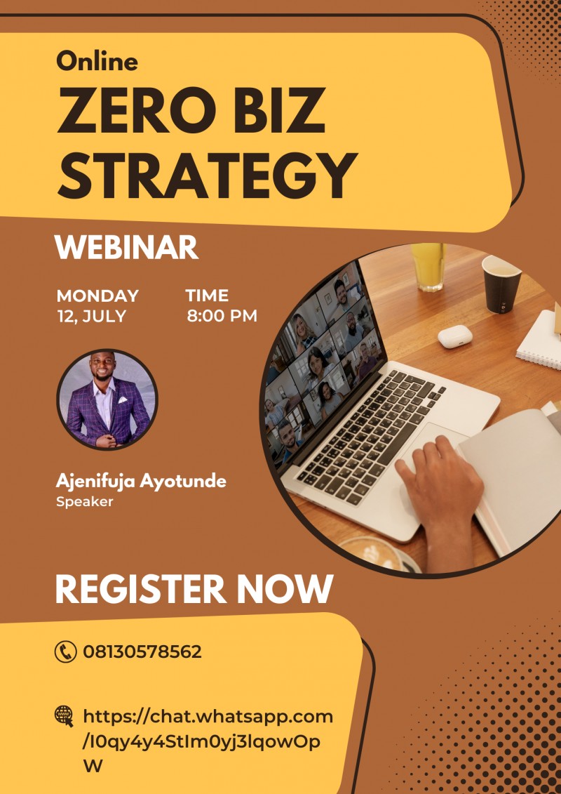 Buy Zero Capital Business Strategy by Ayotunde Omoniyi Ajenifuja on Selar
