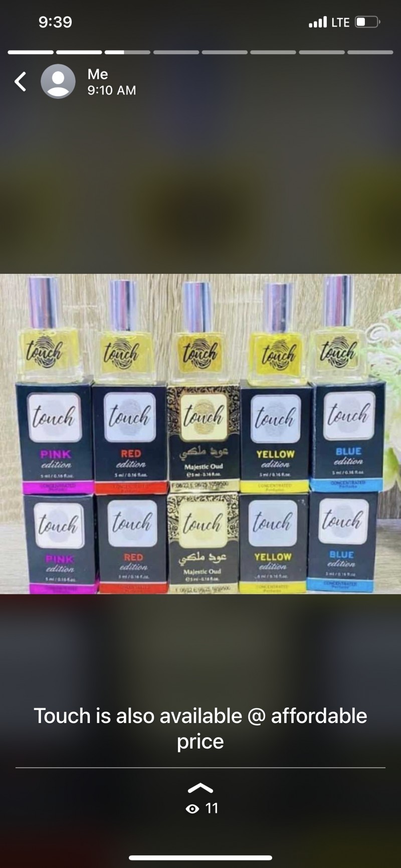 Buy Touch perfume oil by Tijani Rodiat on Selar